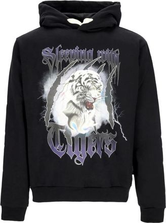 Phobia Archive Homme, Sweatshirts et sweats &agrave; capuche, Noir, Taille: M Tiger Sweat &agrave; capuche