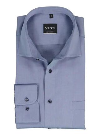 Venti Herren Hemd blau