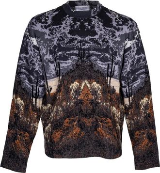 Laneus Homme, Pulls, Multicolore, Taille: XL Maille Ras du Cou