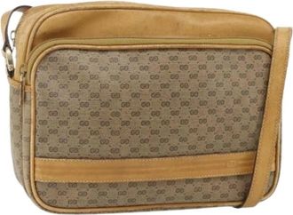 Gucci Pre-owned Vintage PVC GG Canvas Shoulder Bag - - Pre-owned - Damen - Beige - ONE SIZE
