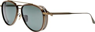 Linda Farrow unisex, Accessoires, Jaune, Taille: 58 MM LFL
