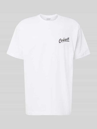 Carhartt Work in Progress Regular Fit T-Shirt aus reiner Baumwolle Modell Pup