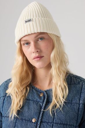 Levi's Sunset Beanie - Femme - Blanc / Egret - One Size
