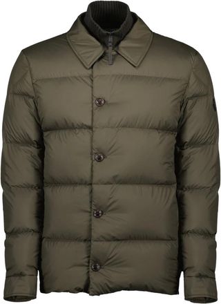 Moncler Homme, Vestes, Vert, Taille: L Doudoune-Chemise Pres