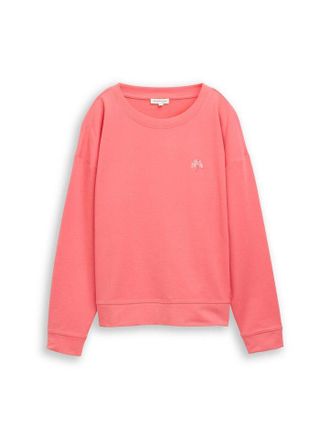 Tom Tailor Sweatshirt Strick & Sweatshirts Sweatshirt mit R&uuml;ckenprint
