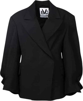 Est'seven Damen, Jacken, Schwarzk, MGr&ouml;&szlig;e