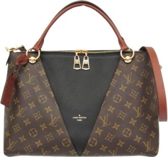 Louis Vuitton Pre-owned V Tote MM M43948 - Femme - Pre-owned - Brun - Taille: ONE Size