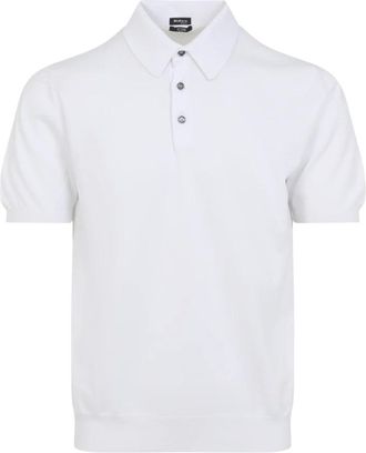 Kiton Homme, Tops, Blanc, Taille: S T-shirt