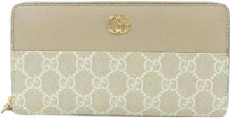 Gucci unisex, Pre-owned, Beige, Taille: ONE Size Pre-owned Portefeuille long (&agrave; deux volets)