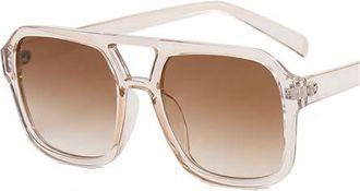 Generic Lunettes De Soleil Carrées À Grande Monture For Femmes À La Lunettes De Soleil Polarisées For Hommes For Lextérieur, La Conduite, Le Sport Et Les Vaca