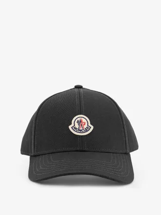Moncler Cotton Baseball Hat - MONCLER - gender_Man