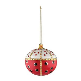 Alessi MJ16 8 Re Coccinello D&eacute;coration en Porcelaine - Porcelaine