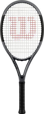 Wilson H2 Freizeit-Tennisschläger für Erwachsene, Griffgröße 3-4 3/8, Grau/Schwarz