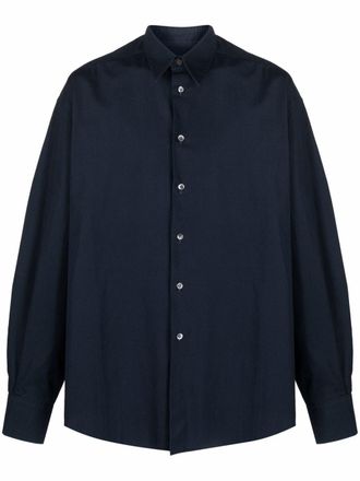 Dolce & Gabbana chemise à boutonnière (années 1990) - Bleu