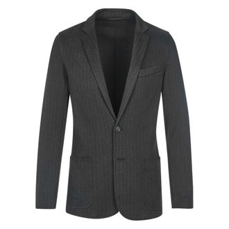 Trussardi Pinstripe Blazer - - Jackets - Herren - Grau - S