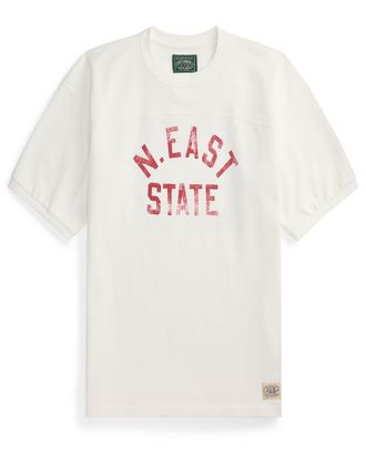 Ralph Lauren Strickshirt aus einem festen Baumwoll-Feinripp, Oversized Fit in