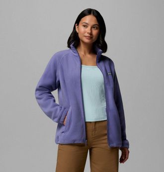 Columbia Fleecejacke Benton Springs sportlicher Stil, klassischer Schnitt, innenliegender Kordelzug