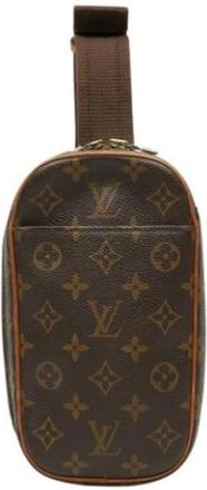 Louis Vuitton Pre-owned Monogram Pochette - Femme - Pre-owned - Brun - Taille: ONE Size