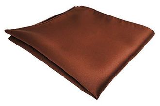 TigerTie ohne Markenname TigerTie pochette brun rouge-brun unicolor - tissu Polyester