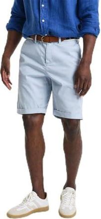 GANT Reg Sunfaded Chino Shorts, Fresh Blue, 31 W Hommes