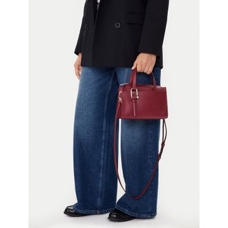 Furla Handtasche Furla Nuvola Small WB01337 BX2045 CN 0053S 1007 Dunkelrot