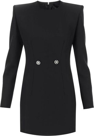 Versace Femme, Robes, Noir, Taille: 34 FR Robes Courtes