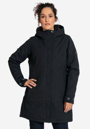 ELKLINE Winterjacke Schnieke wasserdicht in Wolloptik mit 2-Wege-Rei&szlig;verschluss