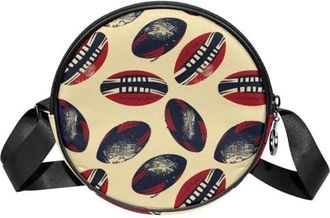 Generic Circle Sac &agrave; bandouli&egrave;re pour femme, petit sac &agrave; bandouli&egrave;re avec fermeture &eacute;clair et bretelles r&eacute;glables style d&eacute;contract&eacute; pour femmes et filles
