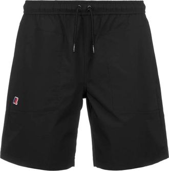 K-Way Homme, Shorts, Noir, Taille: XL Short L&eacute;ger &agrave; Cordon de Serrage