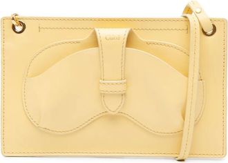 Chloé sac à bandoulière Harrison Eyeglasses and Phone Pouch (2021) - Jaune