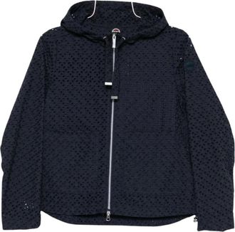 Colmar Femme, Vestes, Bleu, Taille: 42 FR Veste L&eacute;g&egrave;re &agrave; Capuche