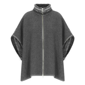 Fabiana Filippi Damen, Jacken, Grau, MGröße