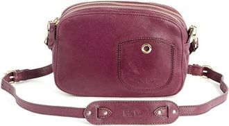 Kate Lee Sac Cuir porté Main ou bandoulière Renee, Femme, Bordeaux, Taille Unique