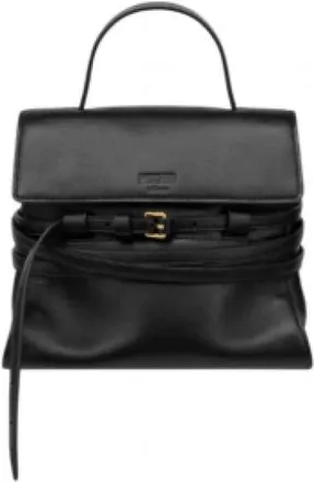Moschino Femme, Sacs, Noir, Taille: ONE Size Tie Me Small Bag
