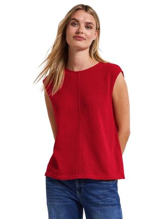 Street One Damen Top im Strick-Look