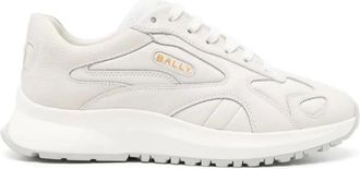 Bally Homme, Chaussures, Blanc, Taille: 40 EU Baskets basses en cuir