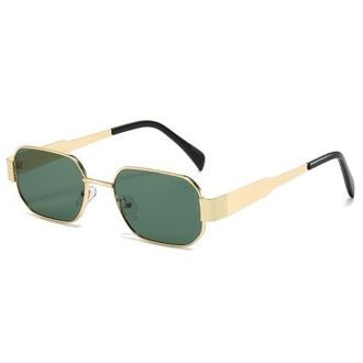 Generic Lunettes De Soleil M&eacute;talliques For Hommes Et Femmes, Id&eacute;ales For La Conduite, Les Trajets Domicile-travail, Vacances Activit&eacute;s Plein Air(Green)