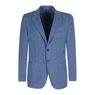 Santaniello Blazer - - Jackets - Herren - Blau - 2XL