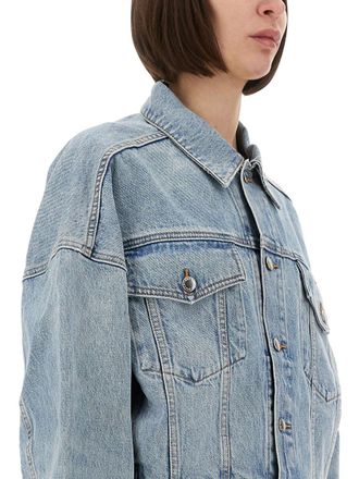 Alexander Wang Regen Cotton Denim Jacket - Denim