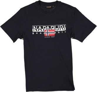 Napapijri Herren T-Shirt schwarz
