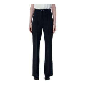 Sportmax Ma&szlig;geschneiderte Wollhose - - Trousers - Damen - Schwarzk - M