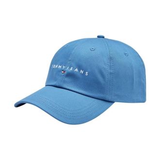 Tommy Jeans unisex, Accessoires, Bleu, Taille: ONE Size Casquette Six Panneaux