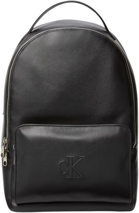 Calvin Klein Damen Rucksack Sculpted Impresssion Slim mit Laptopfach, Schwarz (Black), Einheitsgröße