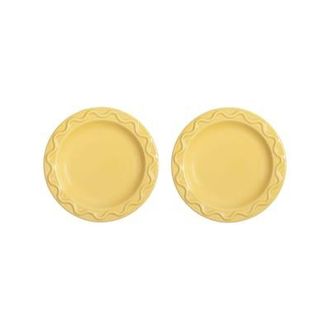 &Klevering Assiette à mignardises Mochi - Jaune - Porcelaine