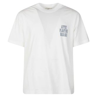 Autry Homme, Tops, Blanc, Taille: L Floating Dreams T-Shirt