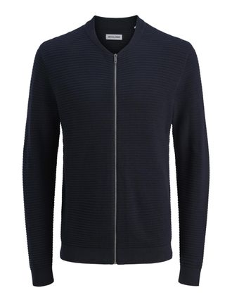 Jack & Jones Jjotto Knit Zip Cardigan Aw25