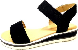 Ara Damen DURBAN Plateausandalen, (Schwarz 01), 36.5 EU