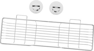 Holibanna Edelstahl Duschablage Wandmontage mit Saugnapf Perforierter Abtropfkorb Rostfrei Platzsparend Vielseitig f&uuml;r Bad und K&uuml;che ohne Bohren Langlebig und W