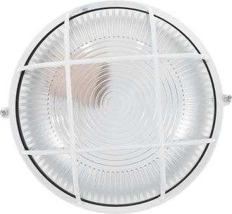 Yardwe Explosionsgesch&uuml;tztes Saunalicht Aus Zinklegierung Und Glas Hitzebest&auml;ndig Feuchtigkeitsresistent Runde Wandlampe F&uuml;r Sauna Dampfbadr&auml;ume Professionel