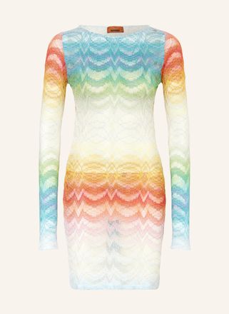 Missoni Strandkleid Mit Glitzergarn blau
